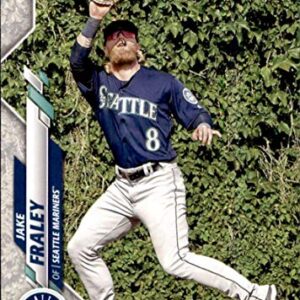 2020 Topps #401 Jake Fraley NM-MT RC Rookie Seattle Mariners Baseball