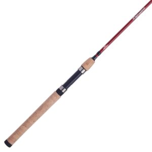 Berkley 6’6” Cherrywood HD Spinning Rod, One Piece Spinning Rod, 6-14lb Line Rating, Medium Rod Power, Fast Action, 1/8-3/4 oz. Lure Rating