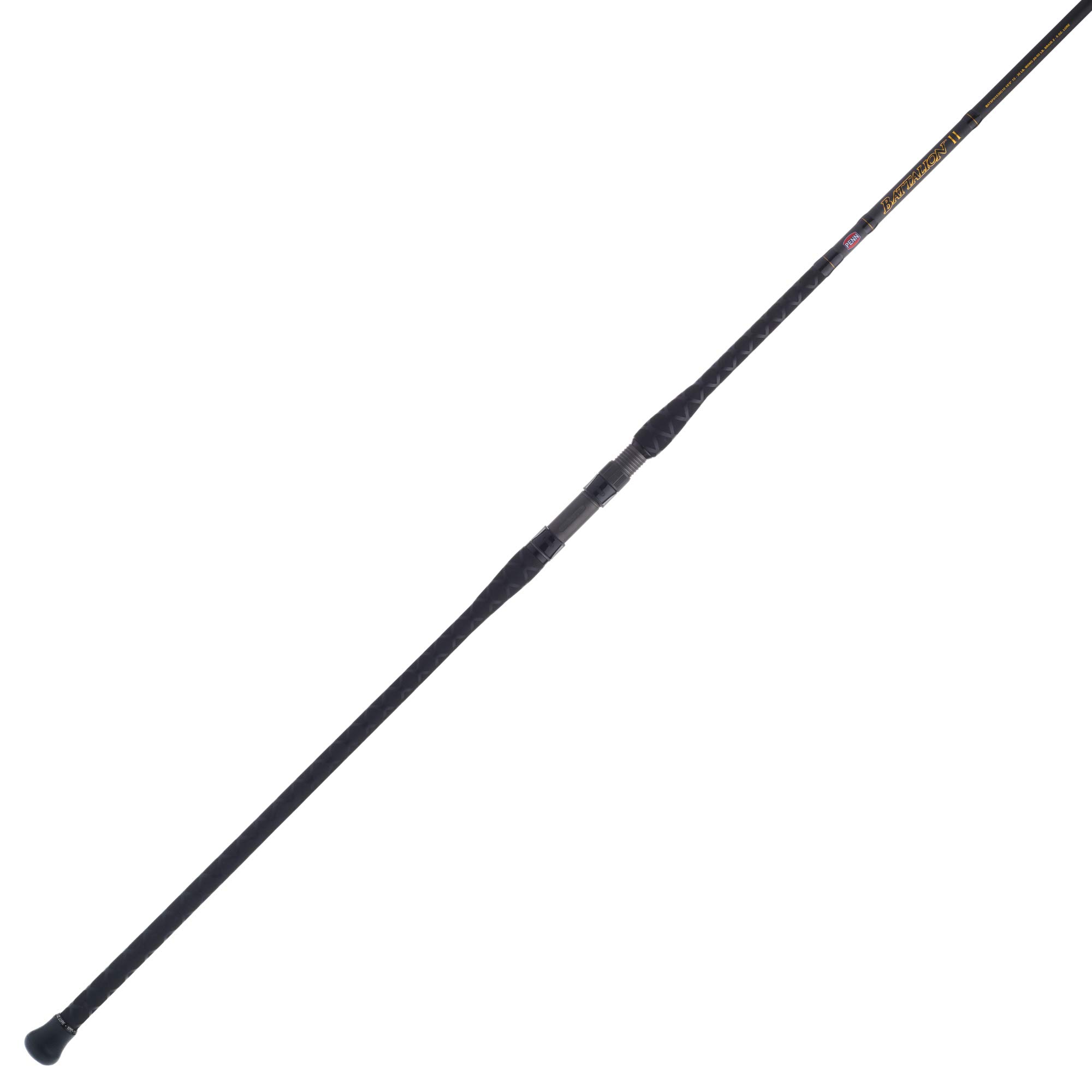 PENN Fishing Squadron III Surf Conventional Fishing Rod, Titanium/Red/Gold, 10' - Medium - 2pc (SQDSFIII1220C10)