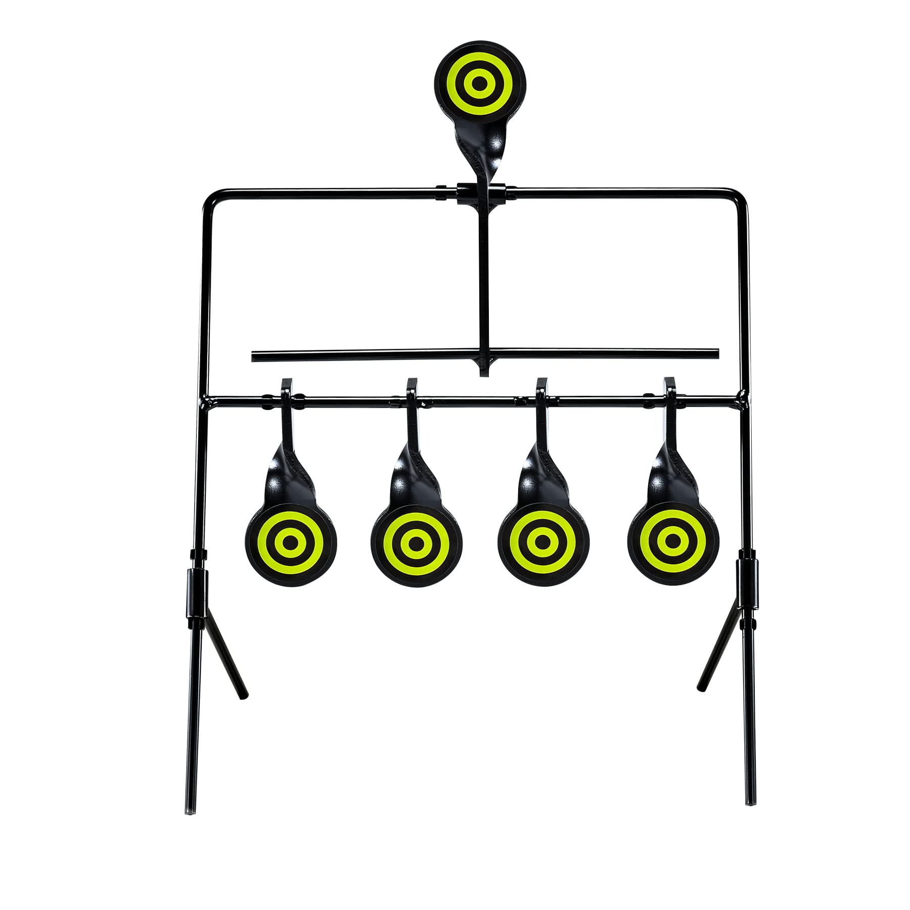 KNINE OUTDOORS Resetting Shooting Target Airgun Rimfire Pellet BB Gun Target, Rated for .22 .177 Caliber (Rimfire)