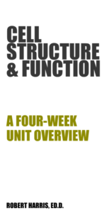 cell structure and function: a four week unit outline