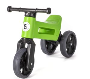 free wheelin rider balance bike (green)