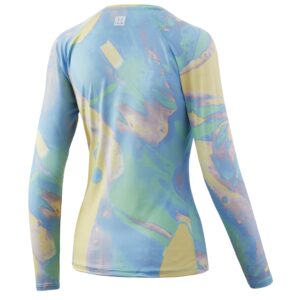 huk women's pursuit long sleeve performance shirt + sun protection