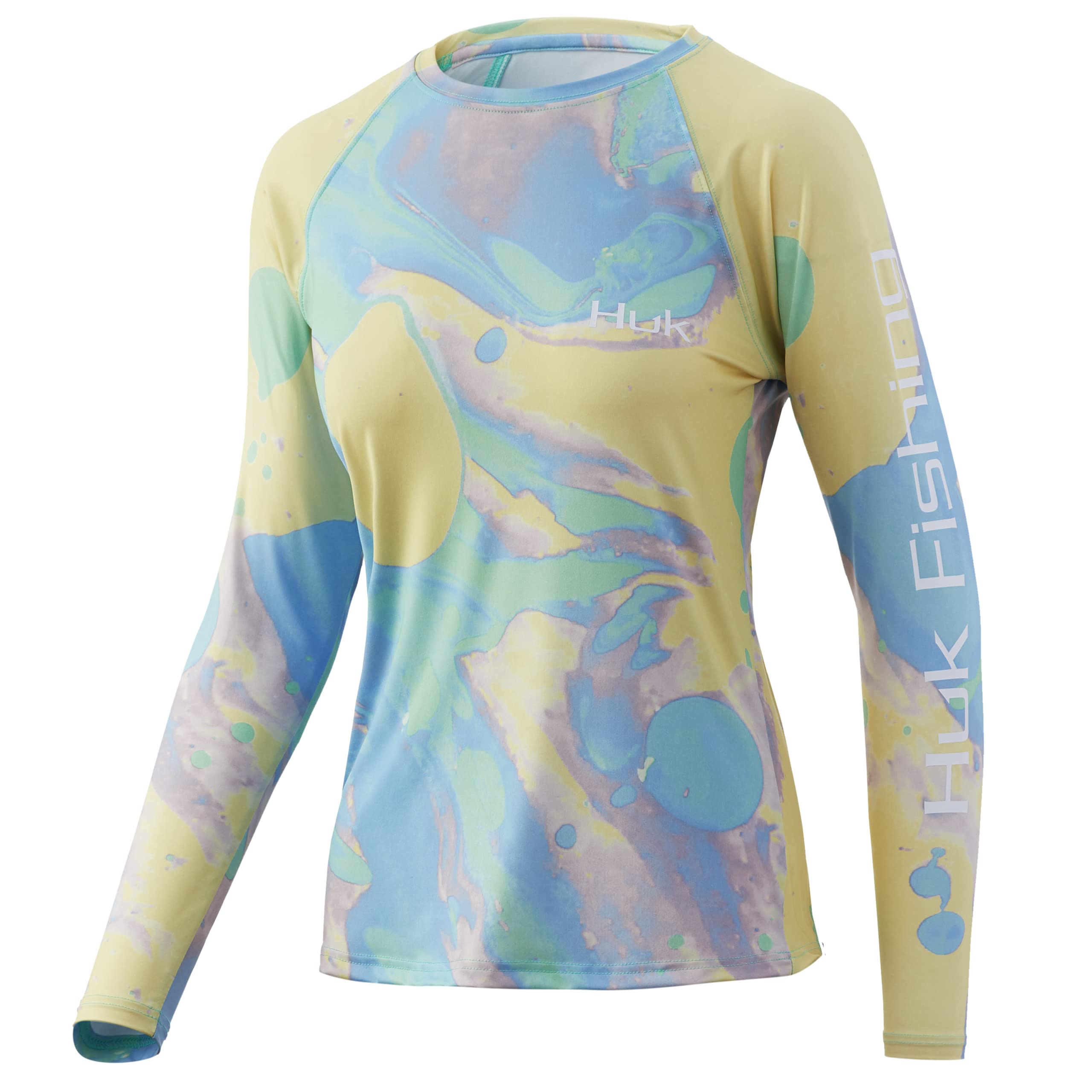 HUK Women's Pursuit Long Sleeve Performance Shirt + Sun Protection