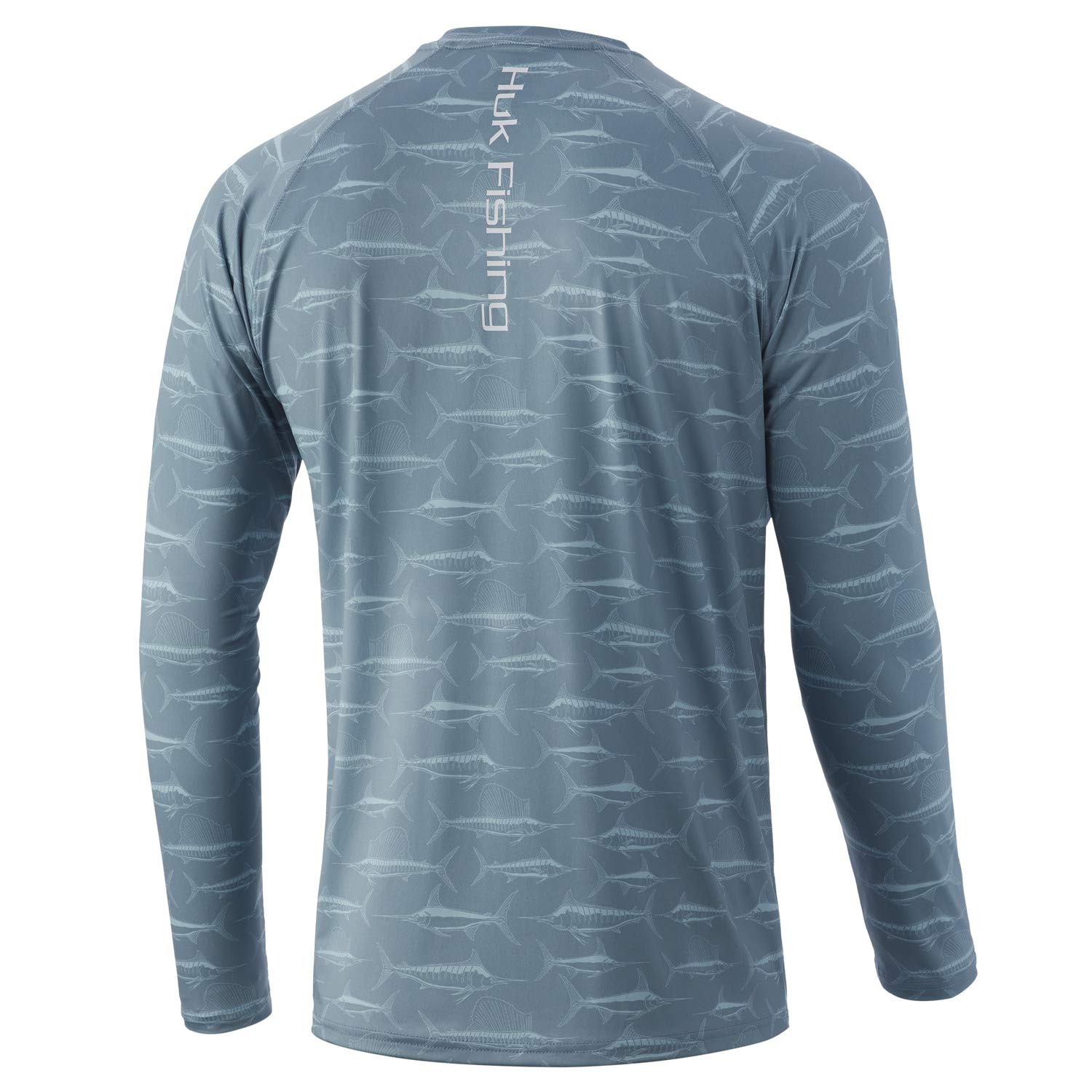 HUK Men's Pattern Pursuit Long Sleeve Performance Fishing Shirt