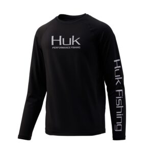 HUK Kids' Pursuit Long Sleeve Sun Protecting Fishing Shirt