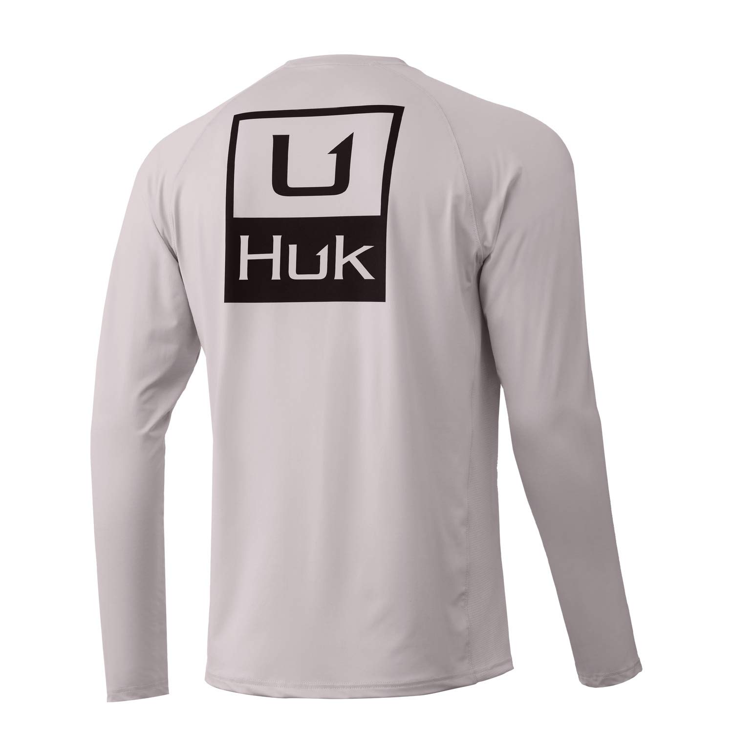 Huk Men's Americana Flag Pursuit | Long Sleeve Performance Fishing Shirt with +30 UPF Sun Protection