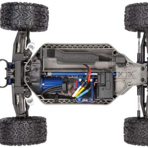 Traxxas 670764ORNG Rustler 4x4 Vxl: 1/10 Scale Stadi