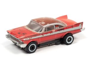 auto world sc358 christine 1958 plymouth fury ho scale electric slot car