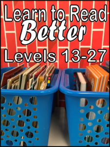 learn to read better! part 2 of the learn to read in 12 weeks program! units 13-27