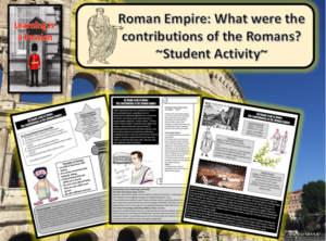 world history | roman empire: what were the contributions of the romans? | distance learning