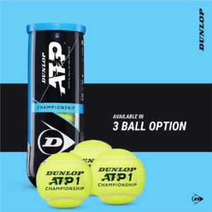 DUNLOP ATP Championship Regular Duty Tennis Balls, Case