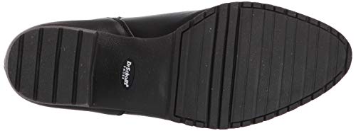 Dr. Scholl's Shoes womens London Ankle Boot, Black Smooth, 10 US