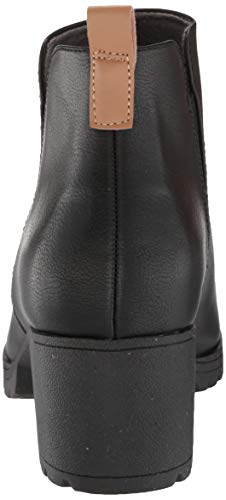 Dr. Scholl's Shoes womens London Ankle Boot, Black Smooth, 10 US