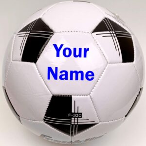 BASKETBALL KINGDOM Customized Personalized Soccer Ball Sizes 3 4 and 5 (Size 5 (Ages Over 12))