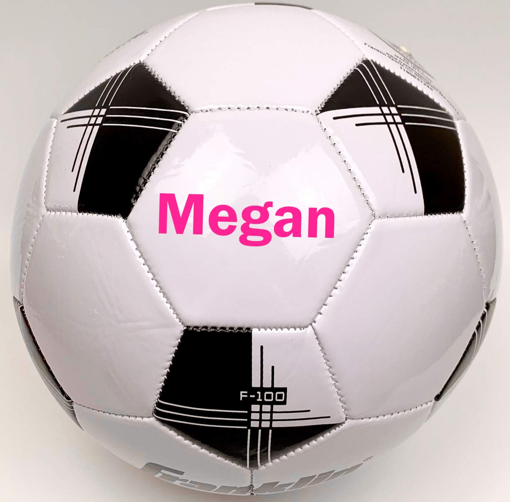 BASKETBALL KINGDOM Customized Personalized Soccer Ball Sizes 3 4 and 5 (Size 5 (Ages Over 12))