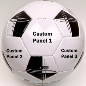 BASKETBALL KINGDOM Customized Personalized Soccer Ball Sizes 3 4 and 5 (Size 5 (Ages Over 12))