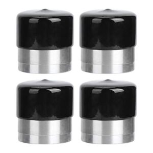 estink trailer, set of 4 stainless steel wheel hub bearing buddies center caps protector with 1.98inch diameter for boat rv