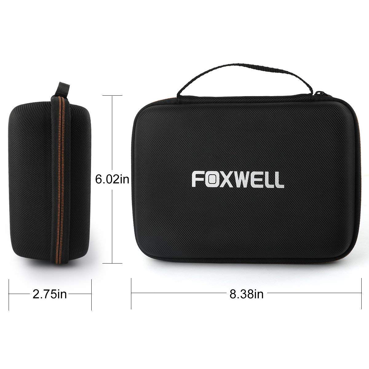 FOXWELL Car Battery Tester BT100 Pro 12V Automotive 100-1100CCA Analyzer with EVA Case