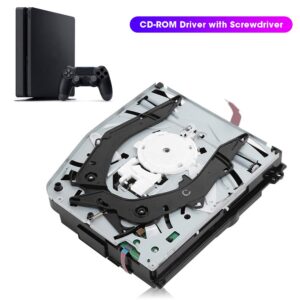 Richer-R Optical Disk Drive,Professional Driver with Screwdriver Accessories for PS4Slim 2000,Host High Performance Optical Disc Drive Replacement(PS4 Slim2000)