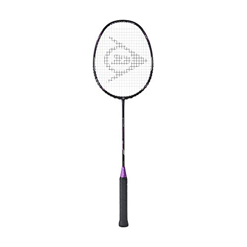 Dunlop Sports Nanoblade Savage Pro Lite Badminton Racket, Grey/Pink