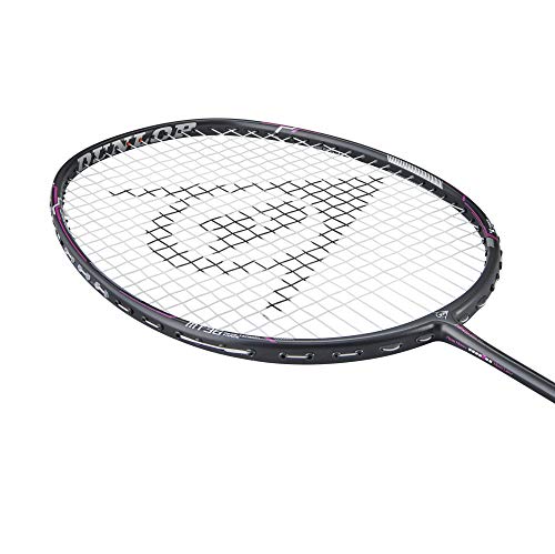 Dunlop Sports Nanoblade Savage Pro Lite Badminton Racket, Grey/Pink