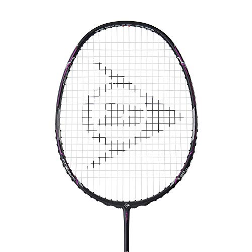 Dunlop Sports Nanoblade Savage Pro Lite Badminton Racket, Grey/Pink