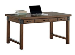 martin furniture writing desk, brown