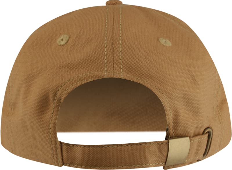 Ford Bronco Baseball Cap, Adjustable 6-Panel Duck Hat, Brown