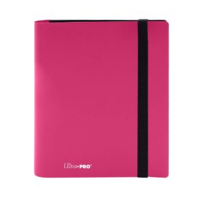 ultra pro e-15384 eclipse 4 pocket pro binder-hot pink