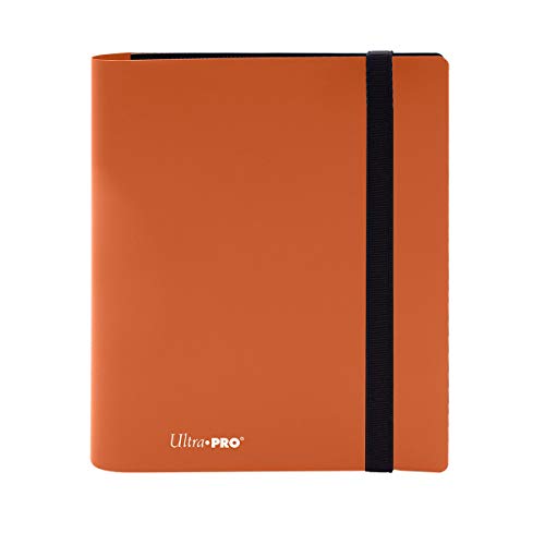 Ultra Pro E-15382 Eclipse 4 Pocket Pro Binder-Pumpkin Orange