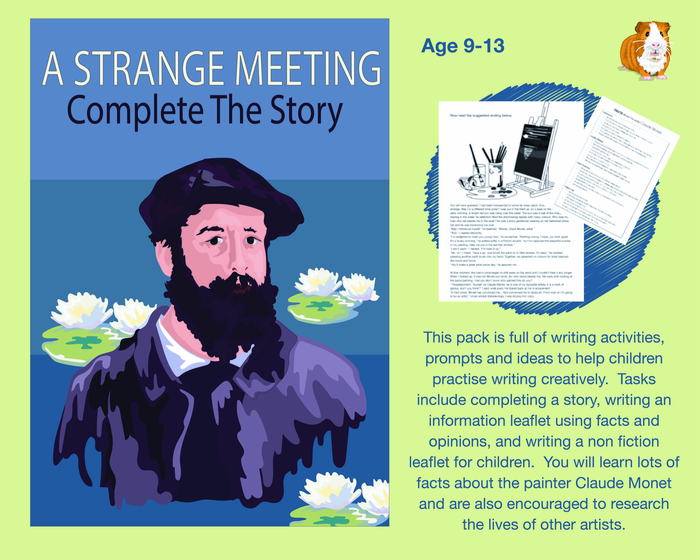 A Strange Meeting: Complete The Story (9-13 years)