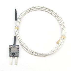 j-type thermocouple with fiberglass insulation probe pj-400 3 ft