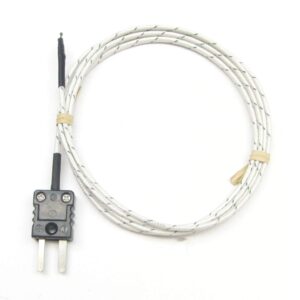 J-Type Thermocouple with Fiberglass Insulation Probe PJ-400 3 ft