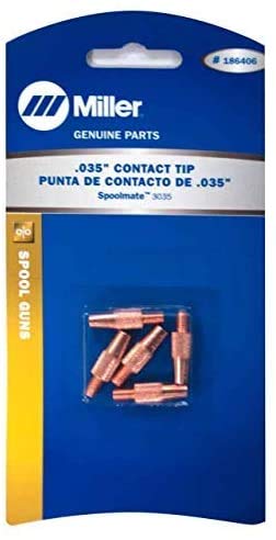 Miller GENUINE Contact Tip, 0.035 M5 x 0.8mm, Pack of 5