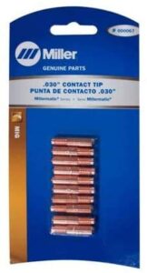 .030 contact tip by miller genuine #000067 (10 per pkg)