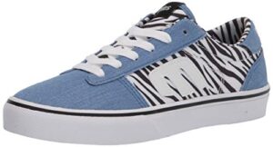 etnies women's low-top trainers skate shoe , denim , 7 us