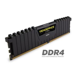 Corsair Vengeance LPX 16GB (1x16GB) DDR4 3600 (PC4-28800) C18 Optimized for AMD Ryzen - Black (CMK16GX4M1Z3600C18)