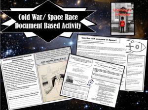 space race/cold war | mini-document based activity | distance learning