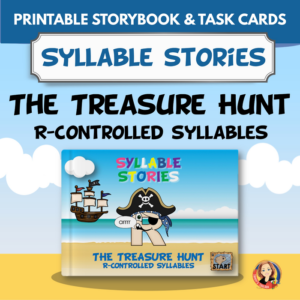 syllable storybook for practicing r controlled - bossy r syllables