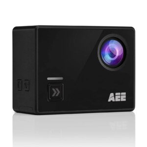 aee shadow action camera 4k ultra hd waterproof 130 ft camcorder 1.8“ touchscreen time lapse sports camera built-in wifi