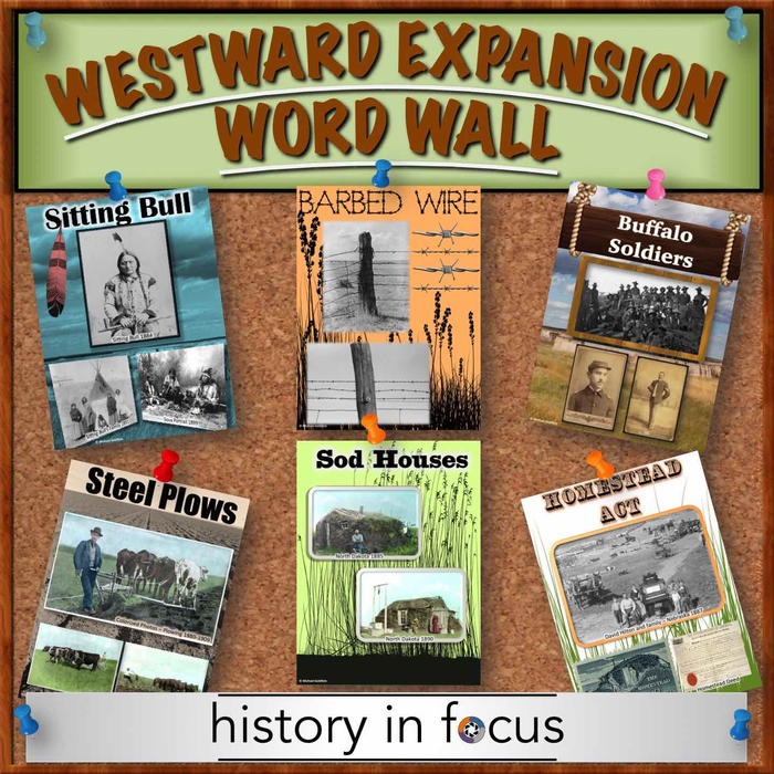 Westward Expansion Word Wall