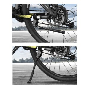 LEICHTEN Adjustable Bicycle Kickstand Aluminum Alloy Bike Kick Stand for 26" 27.5" 28" 700c Mountain Bike/BMX/Adults bike/City bike Storage