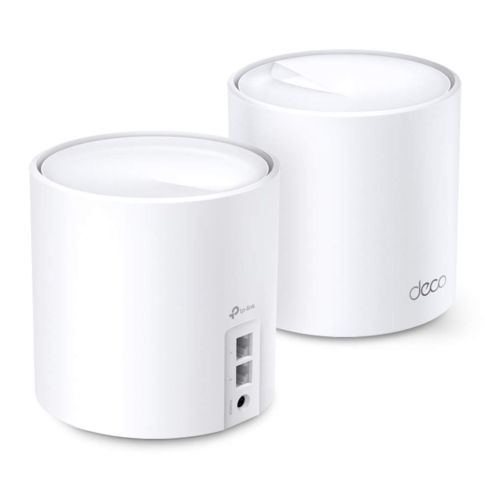 TP-Link Deco WiFi 6 Mesh WiFi System(Deco X20) - Covers up to 4000 Sq.Ft. , Replaces Wireless Internet Routers and Extenders, 2-Pack