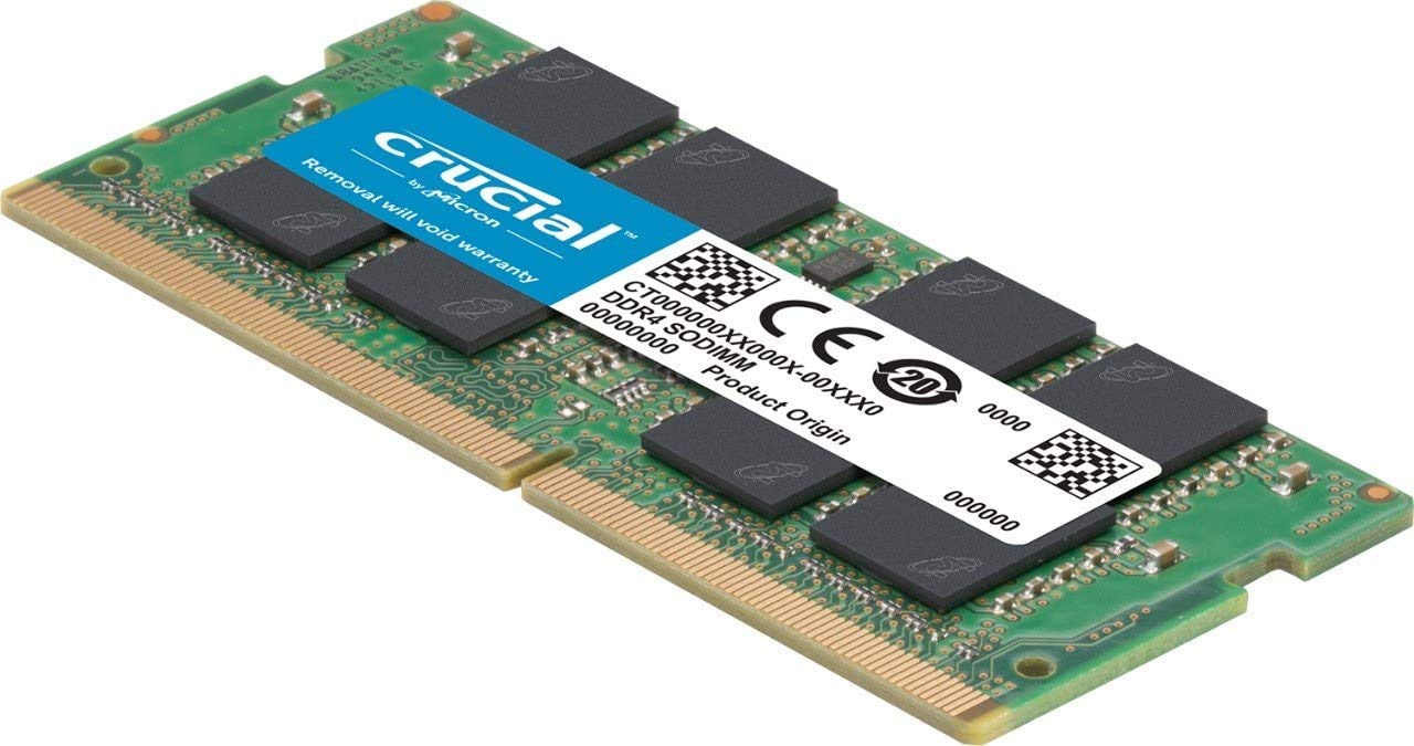 Crucial Memory Bundle with 32GB (2x16GB) DDR4 PC4-21300 2666MHz (CT2K16G4SFD8266) Compatible with Aspire 5 Slim Laptop A515-43-R19L, A515-43-R5RE, A515-43-R6DE