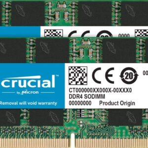 Crucial Memory Bundle with 32GB (2x16GB) DDR4 PC4-21300 2666MHz (CT2K16G4SFD8266) Compatible with Aspire 5 Slim Laptop A515-43-R19L, A515-43-R5RE, A515-43-R6DE