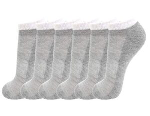 techsock no show athletic socks womens running socks moisture wicking - 6 pairs