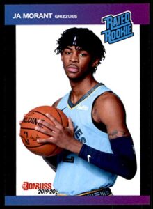 basketball nba 2019-20 panini instant rated rookie retro #2 ja morant grizzlies