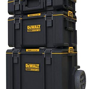 DEWALT TOUGHSYSTEM 2.0, Large Tool Box, 22 in, 110 lbs. Capacity (DWST08300)