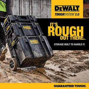 DEWALT TOUGHSYSTEM 2.0, Large Tool Box, 22 in, 110 lbs. Capacity (DWST08300)